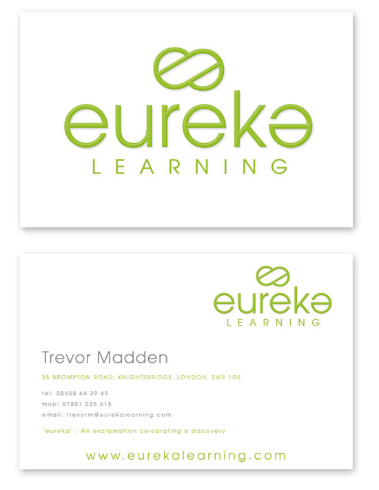 Eureka Learning - Freelance Graphic Designer London